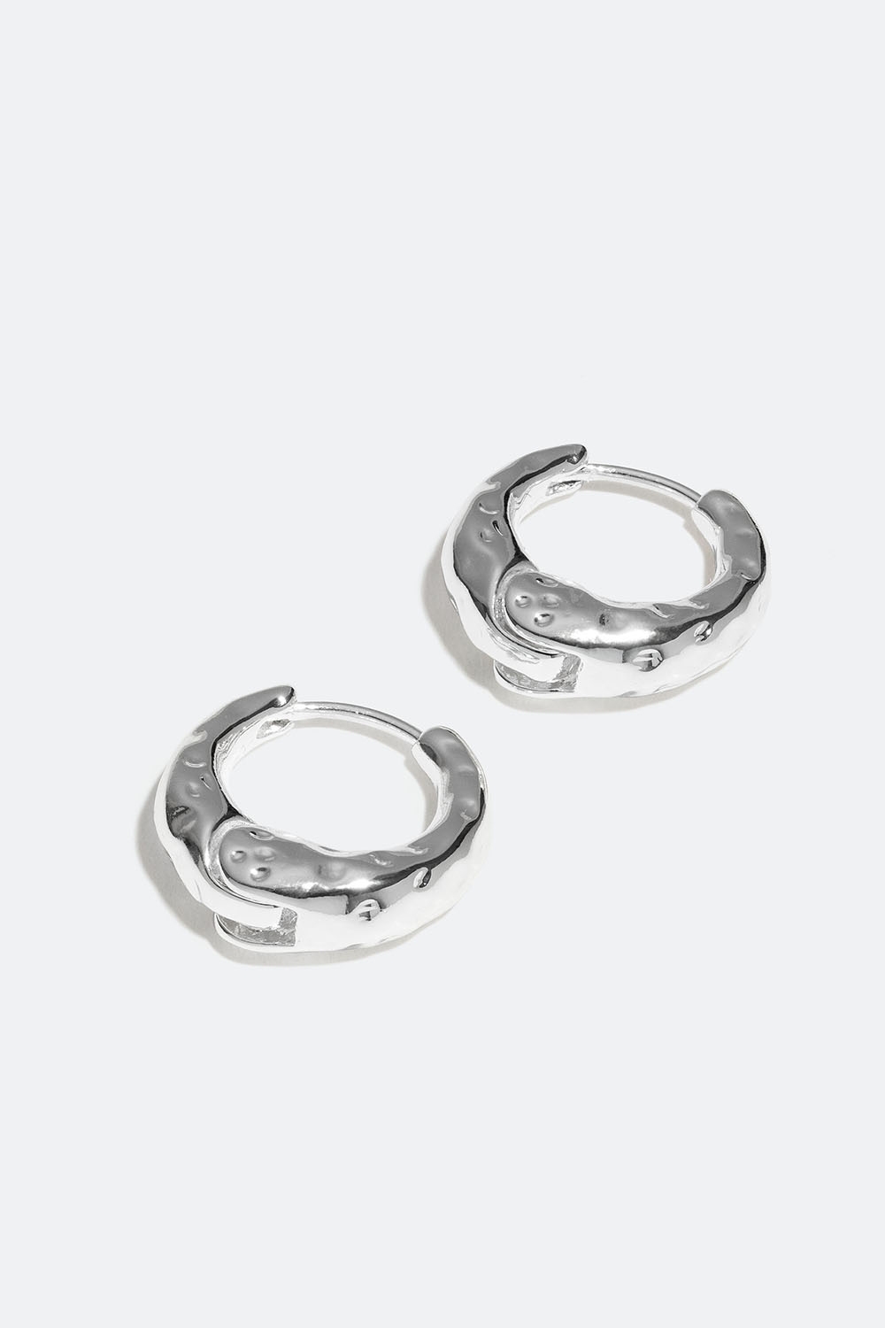 Shoppa Små Chunky Hoops Med Struktur På